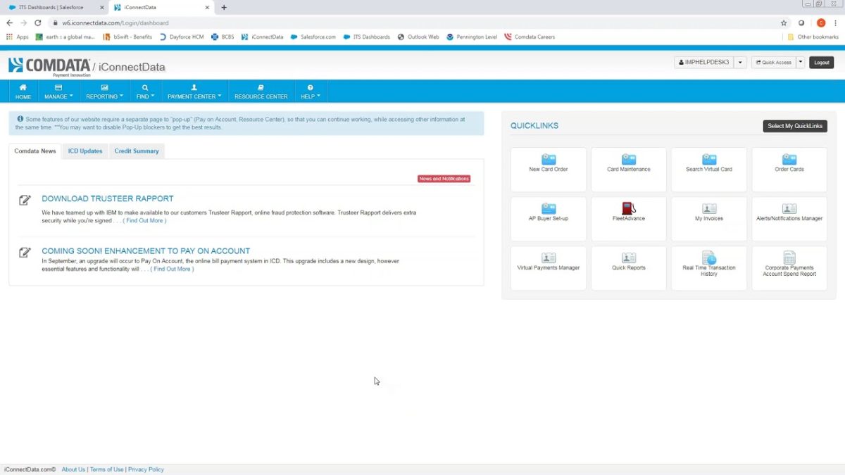 iConnectData (ICD) for Mastercard Fleet Customers - Comdata Resource Center