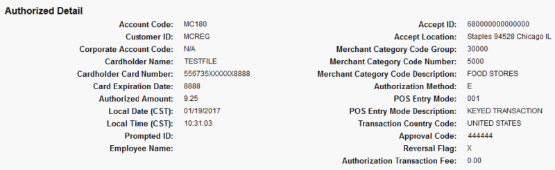Displaying Real Time Transaction History - Comdata Resource Center