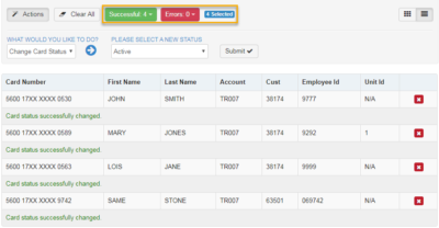 Update Multiple Cards - Comdata Resource Center