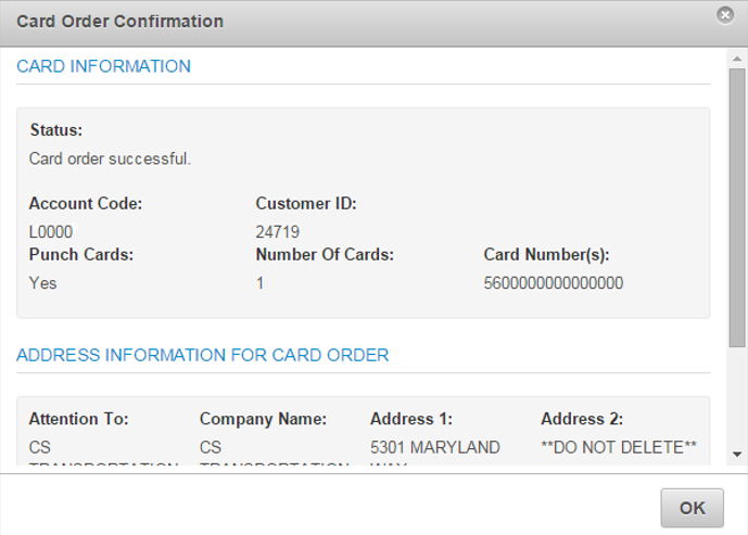 Ordering Multiple Proprietary Cards - Comdata Resource Center