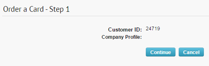 Classic Card Maintenance: Ordering a Proprietary Card - Comdata ...