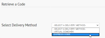 Retrieve a Code - Comdata Resource Center
