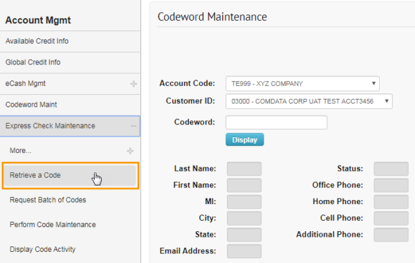 Send a Virtual Comchek - Comdata Resource Center