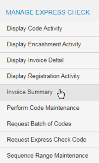 View Invoice Summary - Comdata Resource Center