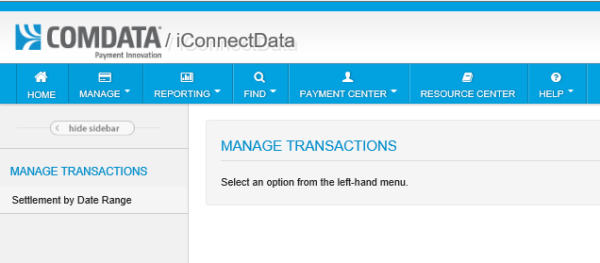 Settlement by Date Range - Comdata Resource Center Settlement by Date Range - Comdata Resource Center