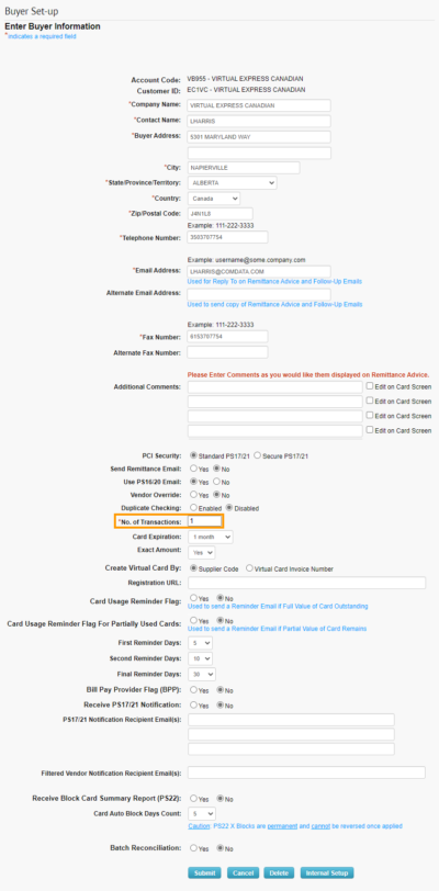 AP Buyer Setup for Virtual Comchek Cards - Comdata Resource Center