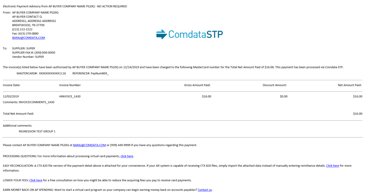 Remittance Advice Samples - Comdata Resource Center