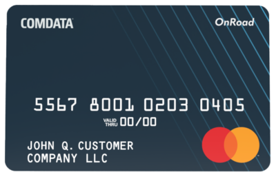 Comdata OnRoad Card Help
