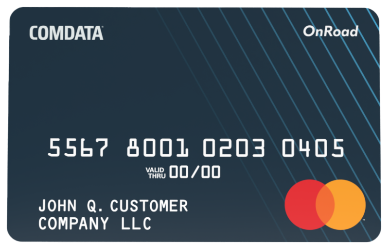 Comdata OnRoad Card Help