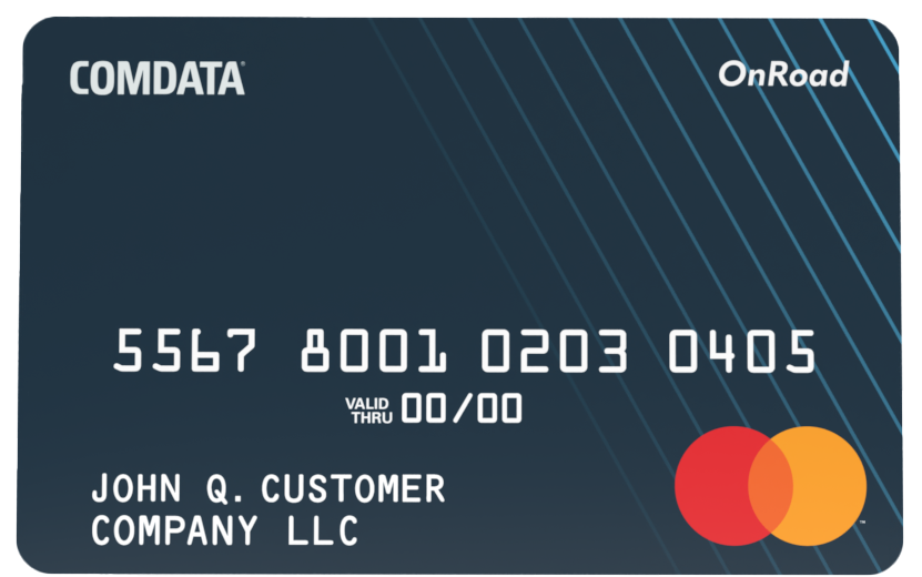 Comdata OnRoad Card Help