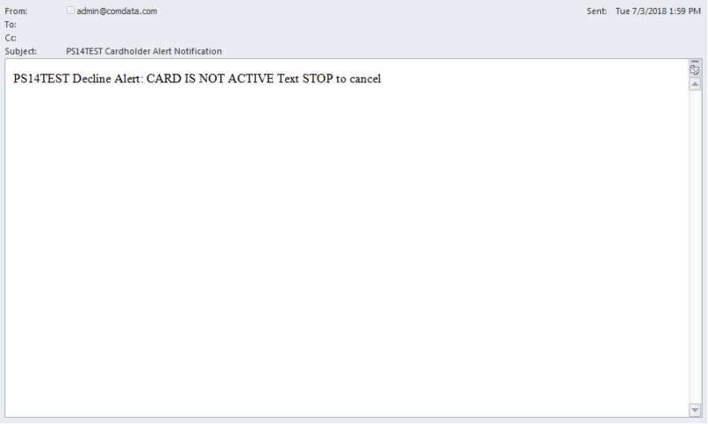 Types of Decline Notifications